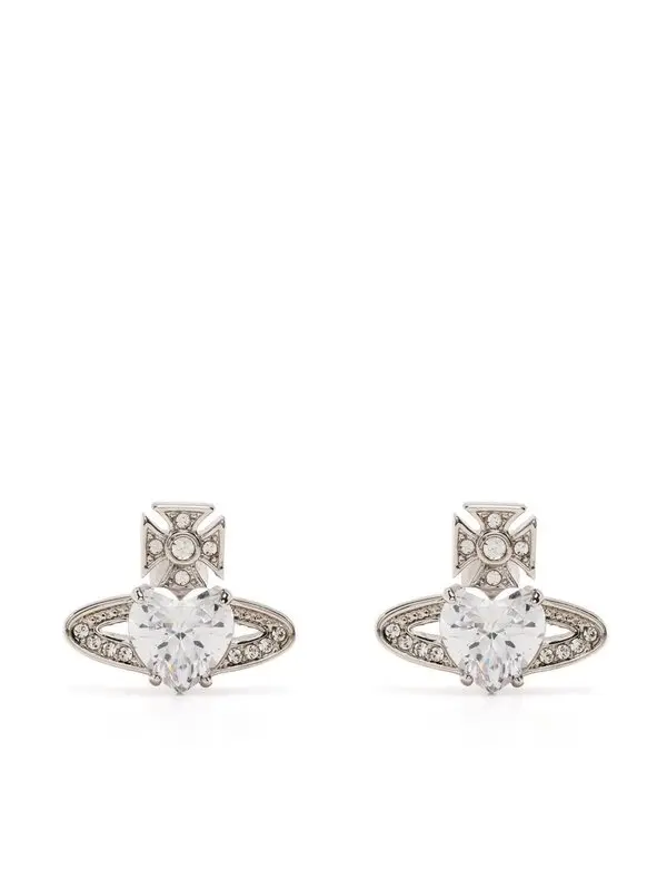 VIVIENNE WESTWOOD Ariella Orb Stud Earrings - Silver