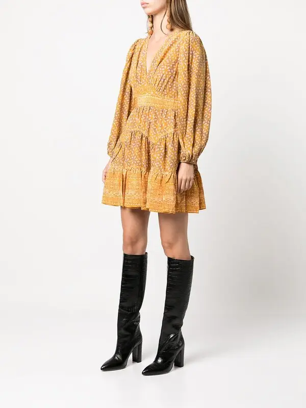 Ulla Johnson Hayana Floral Print Mini Dress