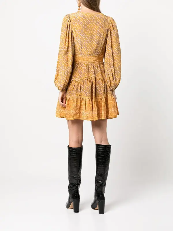Ulla Johnson Hayana Floral Print Mini Dress