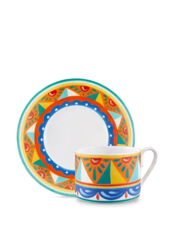 Dolce & Gabbana Graphic-print Tea Set