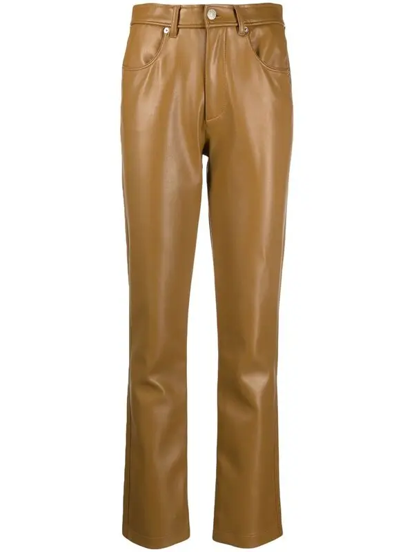 DIESEL® Leather-effect Trousers