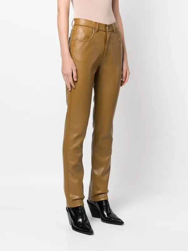 DIESEL® Leather-effect Trousers