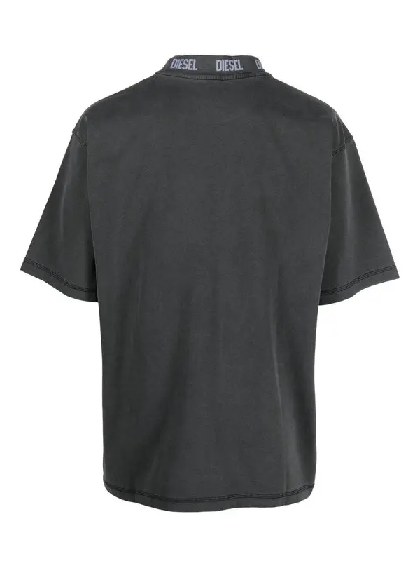 DIESEL® Logo-neck Short-sleeve T-shirt