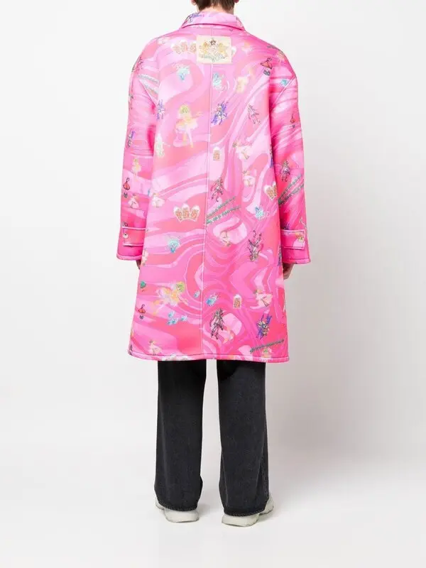 LIBERAL YOUTH MINISTRY Patterned Scuba Coat