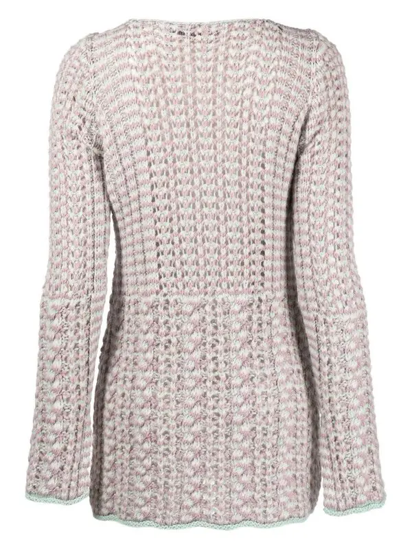 MARCO RAMBALDI Textured Cable-knit Jumper
