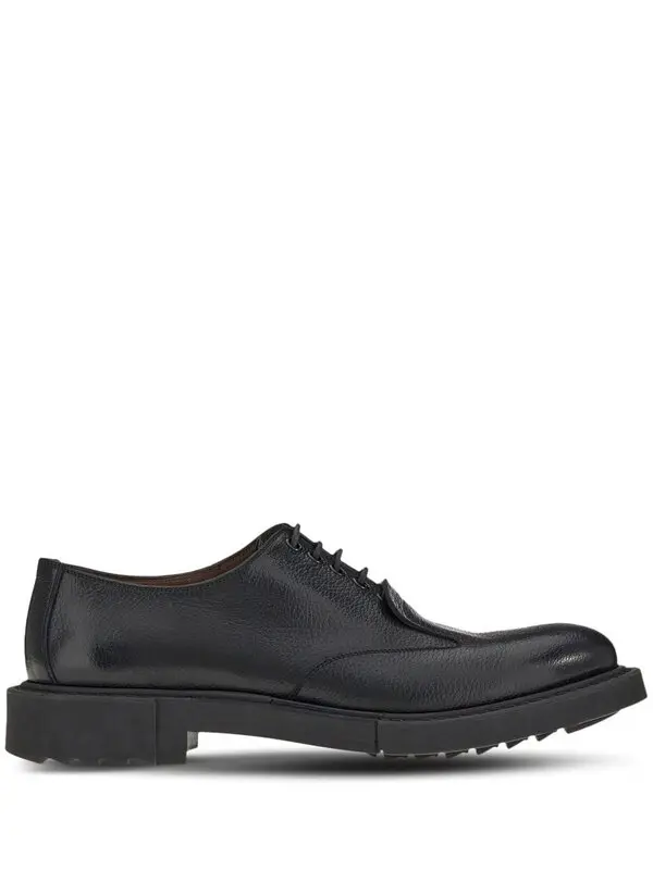 FERRAGAMO Leather Oxford-shoes - Black