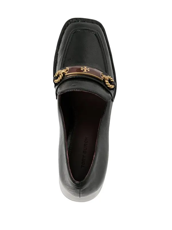 Tory Burch Perrine Heeled Leather Loafer