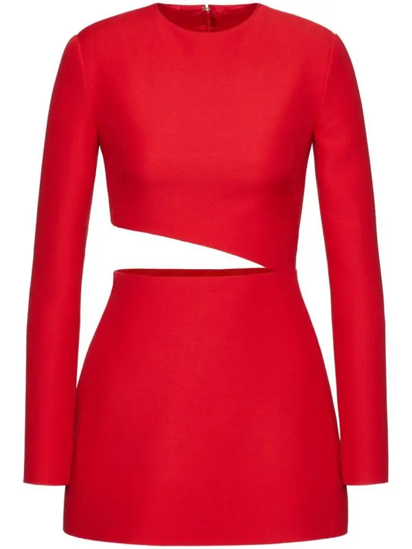 Valentino Garavani Crepe Couture Short Dress