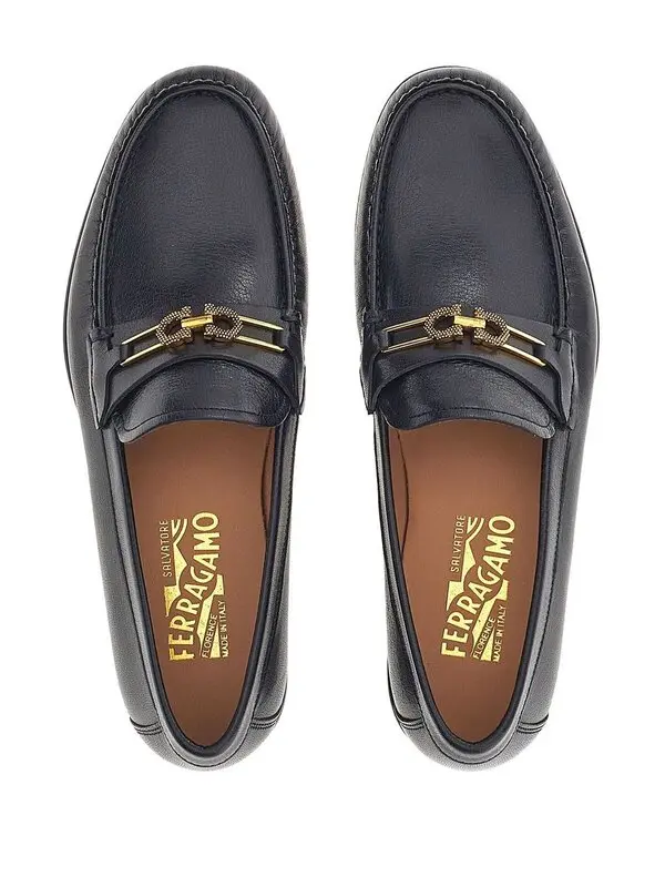 FERRAGAMO Gancini Buckle Loafers