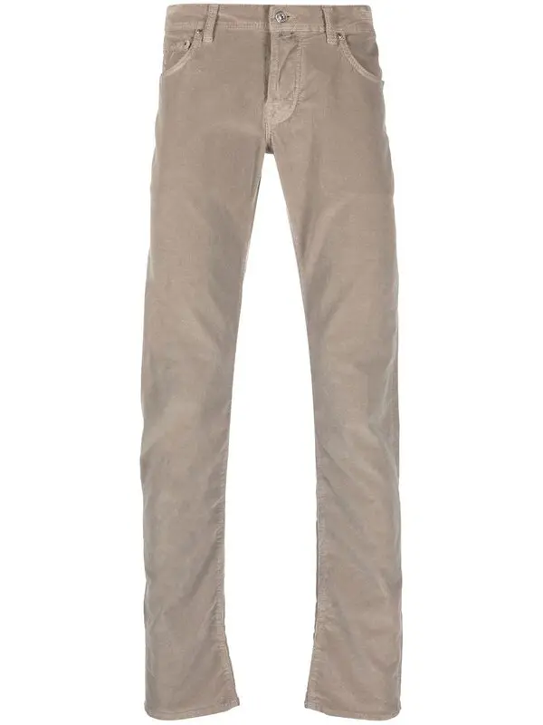 JACOB COHЁN Corduroy Slim-fit Trousers