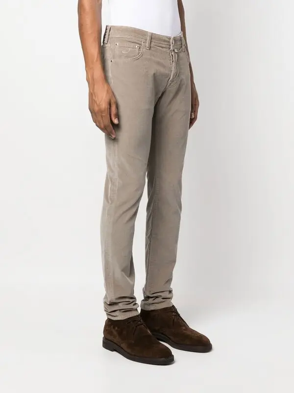JACOB COHЁN Corduroy Slim-fit Trousers