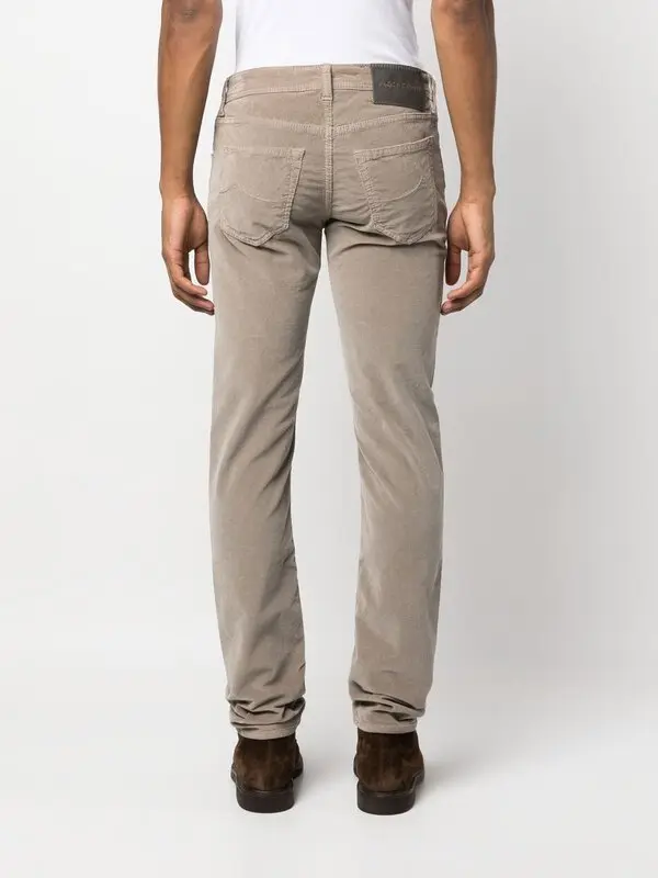 JACOB COHЁN Corduroy Slim-fit Trousers