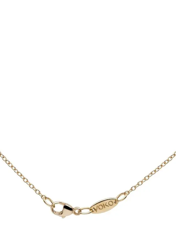 Yoko London 18kt Yellow Pearl And Diamond Necklace