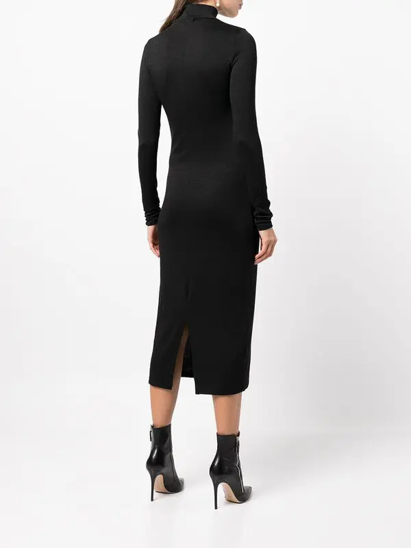 rag and bone knit dress & Roll-Neck Jersey In Black - 40% Off Lily