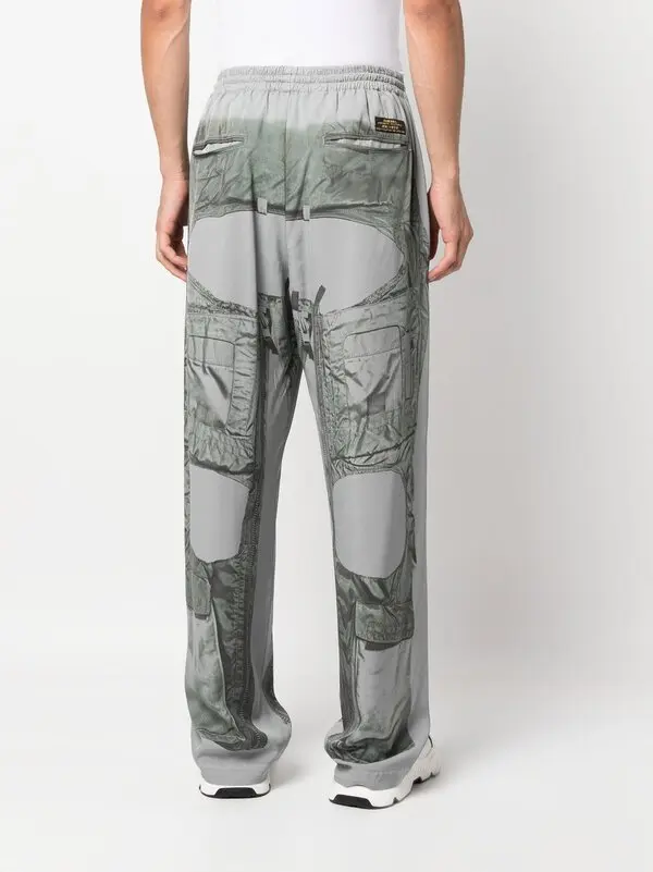 DIESEL® Lace-up Print Trousers