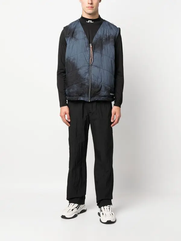Aries Tie-dye Gillet - Black