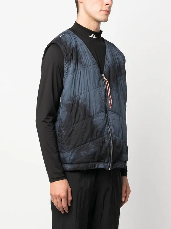Aries Tie-dye Gillet - Black