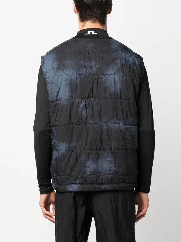 Aries Tie-dye Gillet - Black