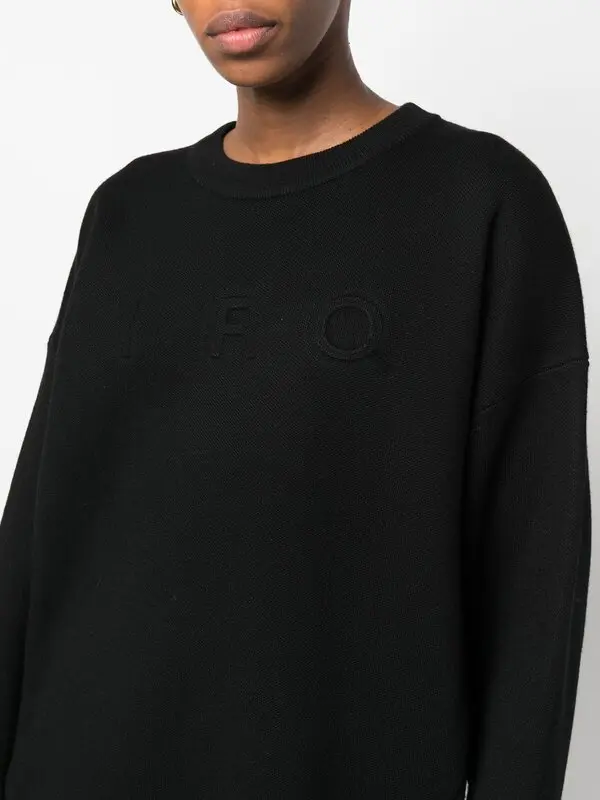 IRO PARIS Intarsia Knit-logo Jumper