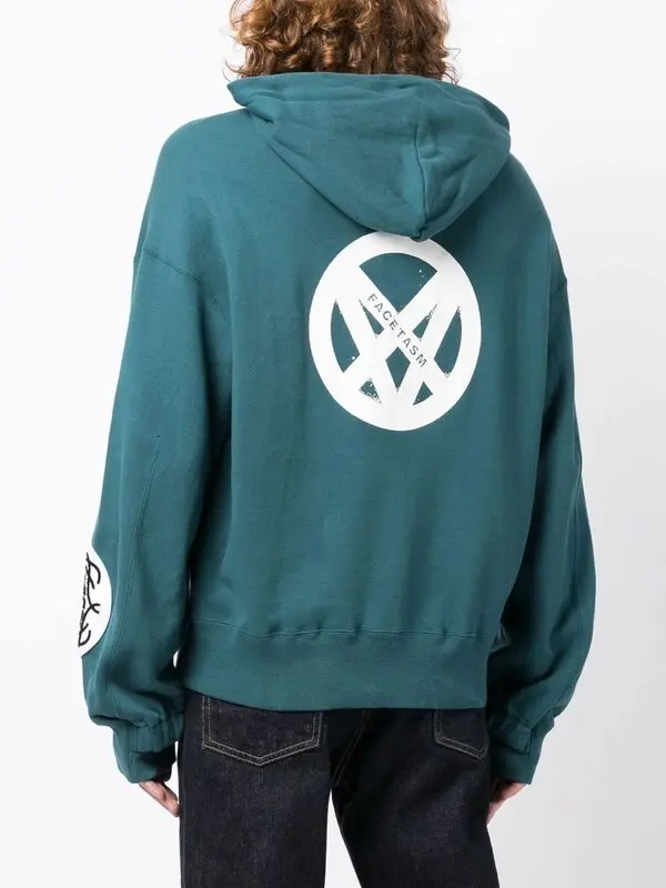 Facetasm Embroidered Hoodie
