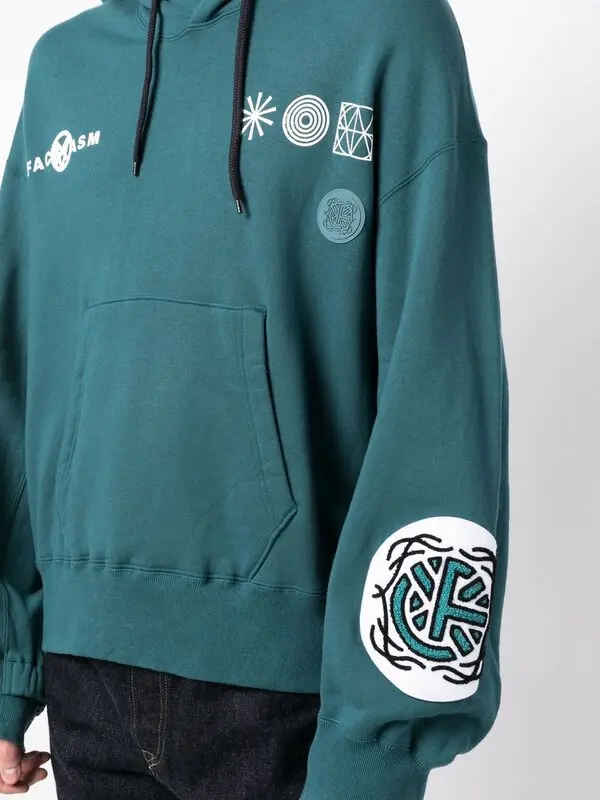 Facetasm Embroidered Hoodie