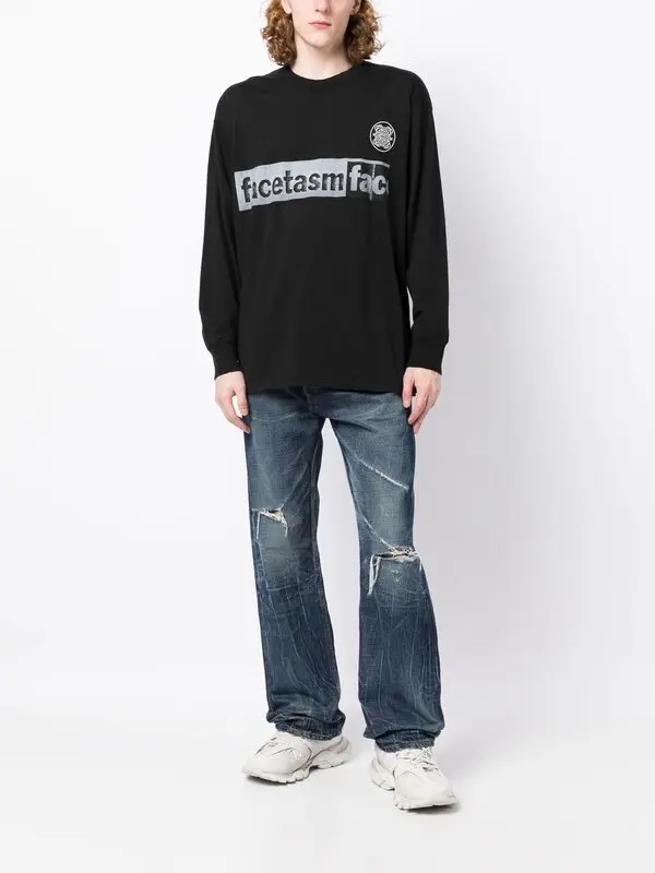 Facetasm Logo-print Crew-neck T-shirt