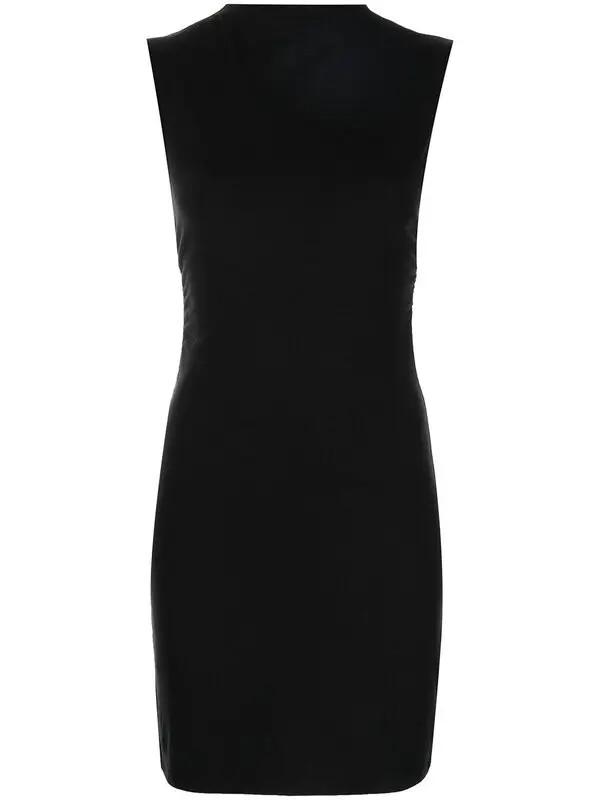REFORMATION Alden Knit Mini Dress - Black
