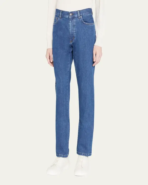 Zegna Stonewash Denim Jeans