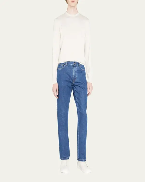 Zegna Stonewash Denim Jeans