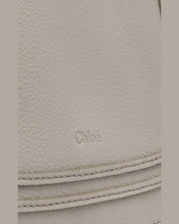 Chloé Marcie Medium Satchel Bag - Cashmere Grey