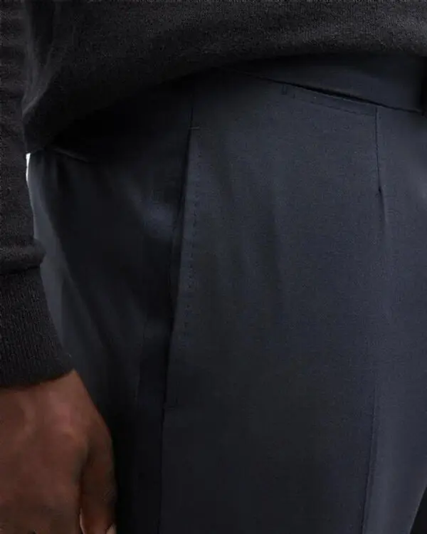 Zegna Apos;s Sartorial Wool And Silk Tuxedo - Navy Solid