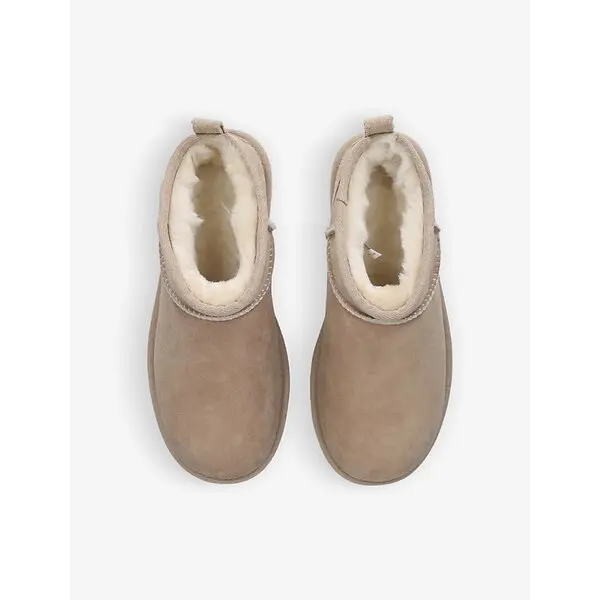 UGG Classic Ultra Mini Sheepskin Boots - Beige