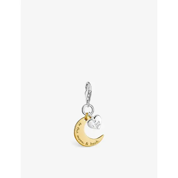 THOMAS SABO 18ct Yellow Gold-plated Sterling Silver Charm - Yellow Gold-coloured