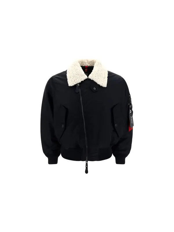 Buy Neil Barrett X Alpha Industries Bomber Jacket - Black/natural