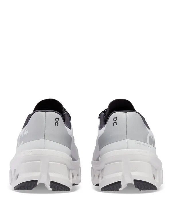On Cloudmonster Road Running Sneakers - All White
