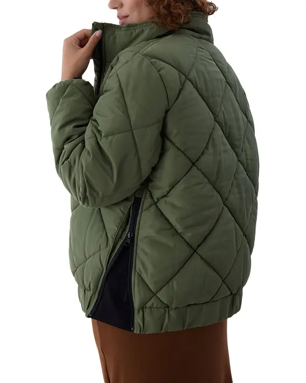 INGRID & ISABEL Puffer Jacket - Olivine