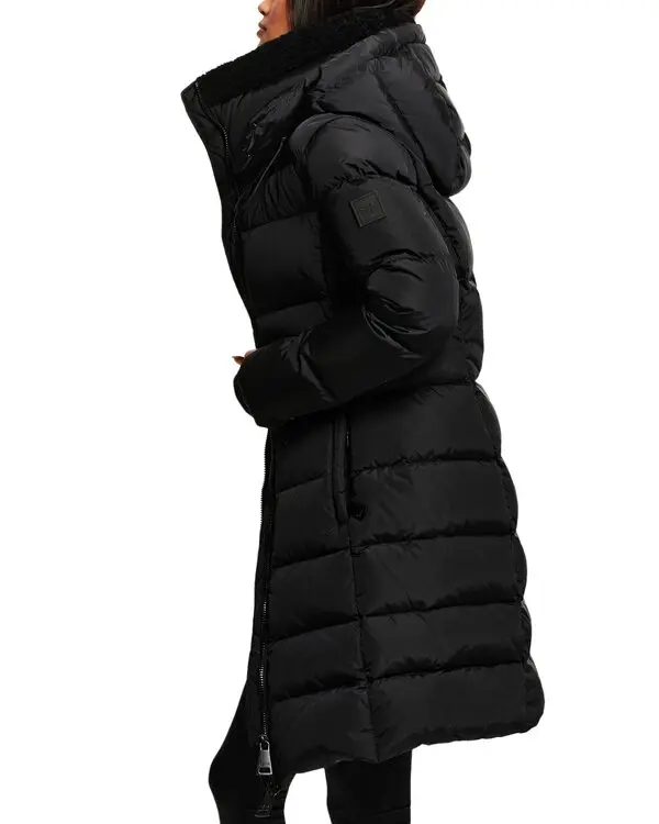 Sam. Savannah Hooded Puffer Coat - Black