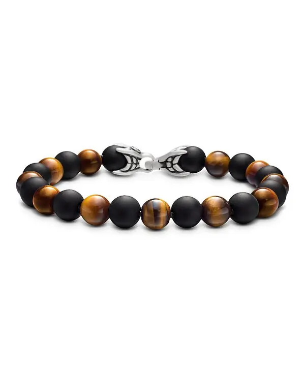 David Yurman Spiritual Beads Bracelet - Brown/black