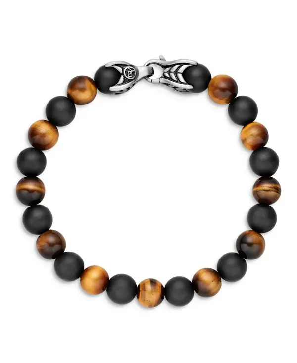 David Yurman Spiritual Beads Bracelet - Brown/black