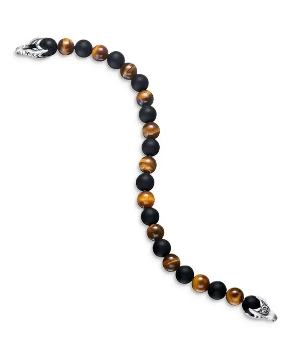 David Yurman Spiritual Beads Bracelet - Brown/black