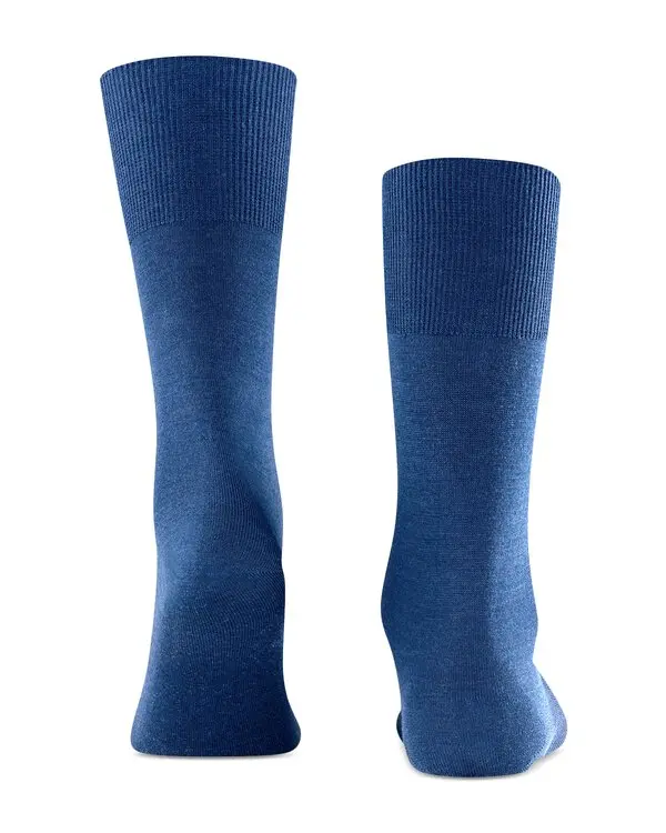 Falke Airport Wool-blend Socks - Royal Blue