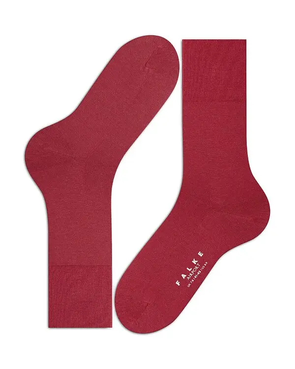 Falke Airport Wool Blend Socks - Scarlet