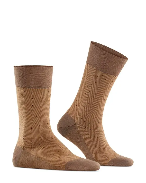 Falke Sens. Herringbone Socks - Hazel