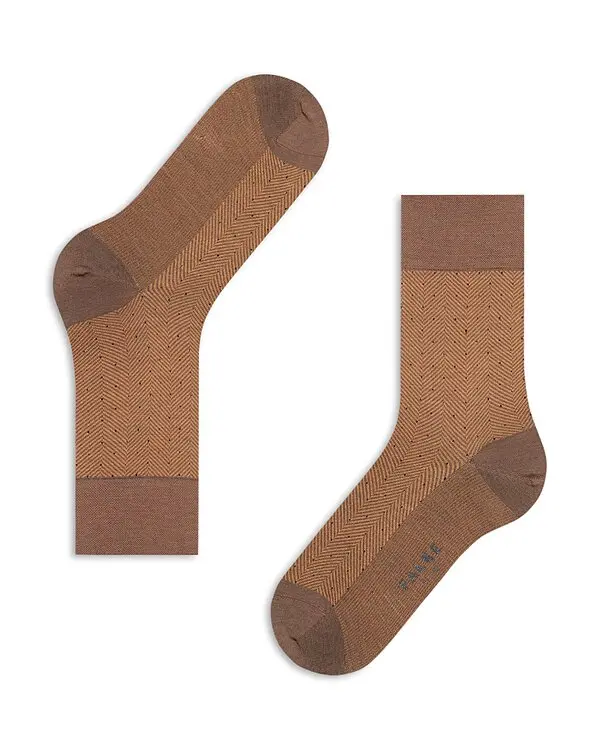 Falke Sens. Herringbone Socks - Hazel