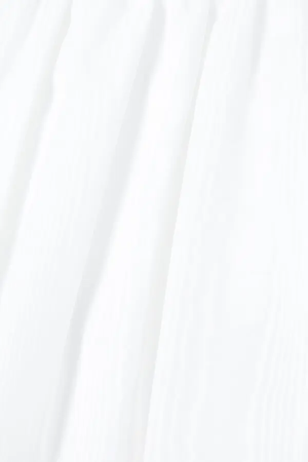 Carolina Herrera Strapless Tiered Ruffled Cutout Moire-taffeta Mini Dress