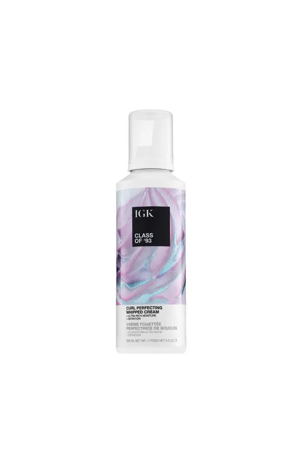IGK Class Of 93 Curl Perfecting Whipped Cream - Aqua