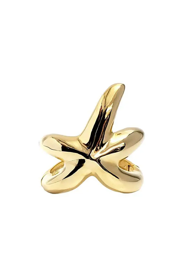 KENNETH JAY LANE Polished Starfish Bracelet - Gold