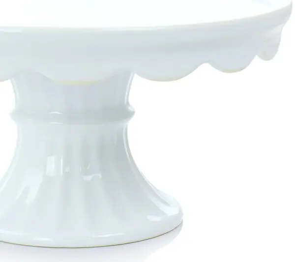 MARTHA STEWART Patterson 10 Inch Round Stonewar E Cake Stand