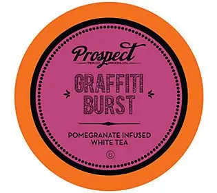 QVC Prospect Tea Co. 40-count Pomegranate White Tea Pods