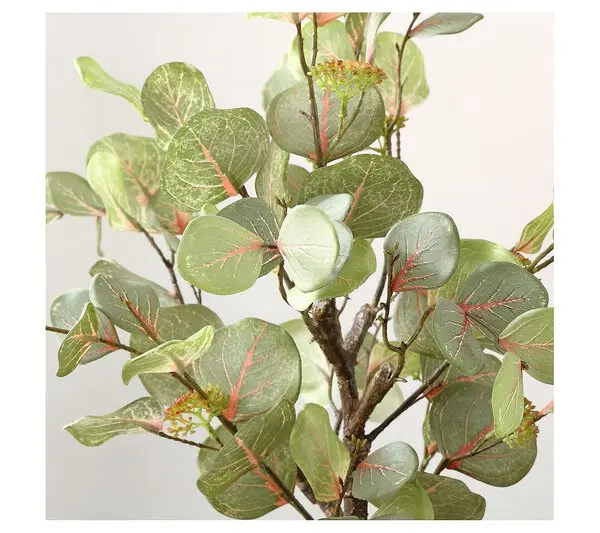 SAFAVIEH Faux 34.25' Eucalyptus Potted Tree